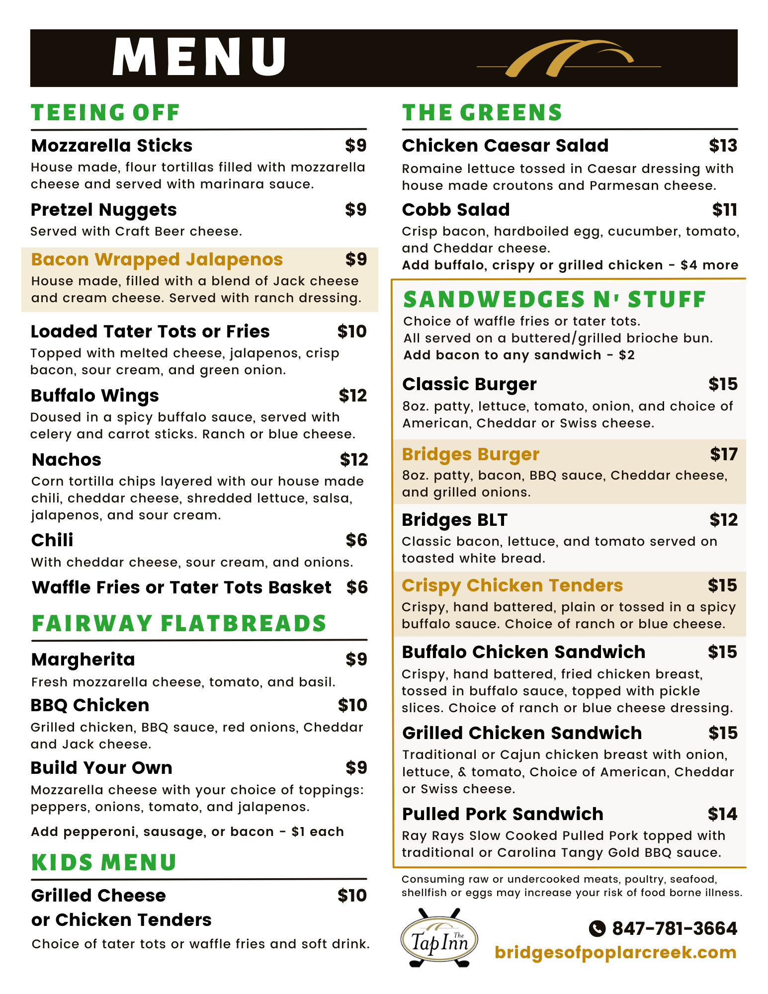 Bier Garden Menu Wine Garden Bayou Beer Garden